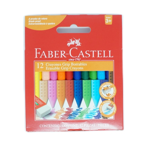 Crayones Grip Borrables X12 – Checks – Tienda en Línea